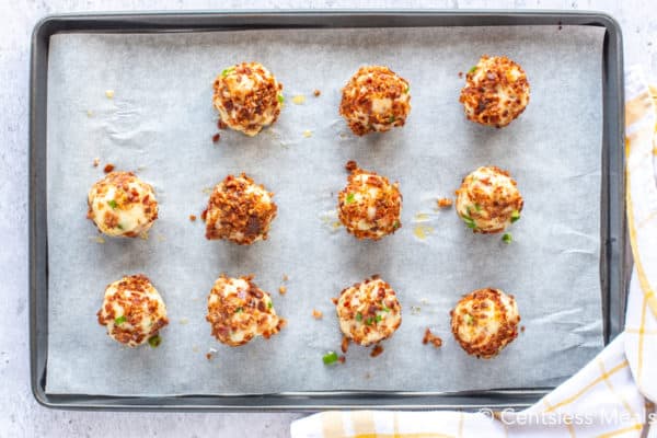 Loaded Mashed Potato Balls with Bacon Bits recipe