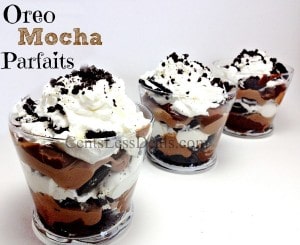Chocolate Oreo Parfaits - The Shortcut Kitchen