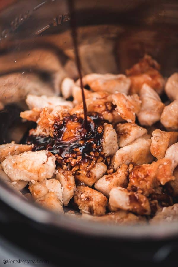 Instant Pot Honey Garlic Chicken