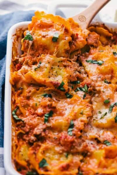 Baked Ravioli | Centsless Meals