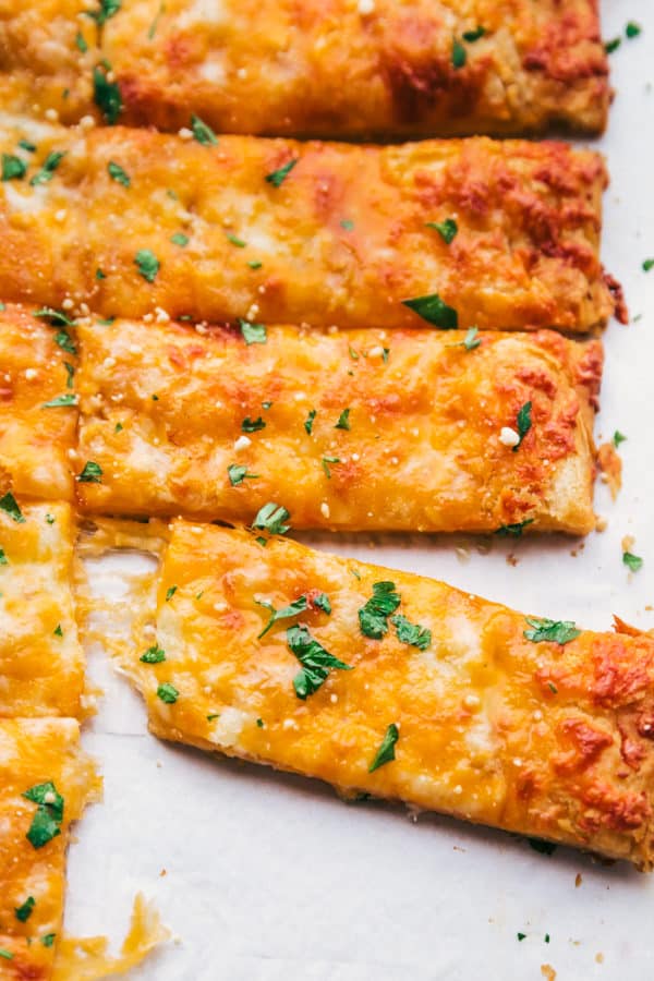 Easy Cheesy Breadsticks Recipe | Centsless Meals