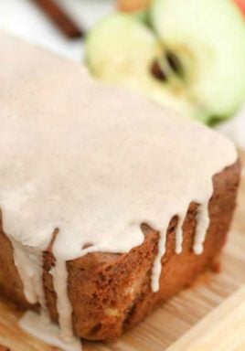 Cinnamon Apple Bread {With a Cinnamon Glaze} - The Shortcut Kitchen