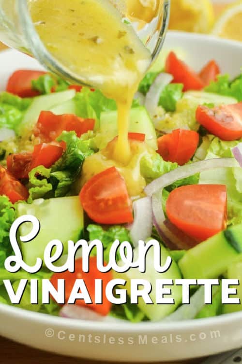 Lemon Vinaigrette (So Fresh! Ready in 5 minutes!) - The Shortcut Kitchen