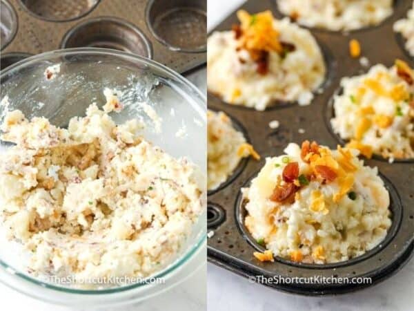 Loaded Mashed Potato Cups (Perfectly Portioned!) - The Shortcut Kitchen