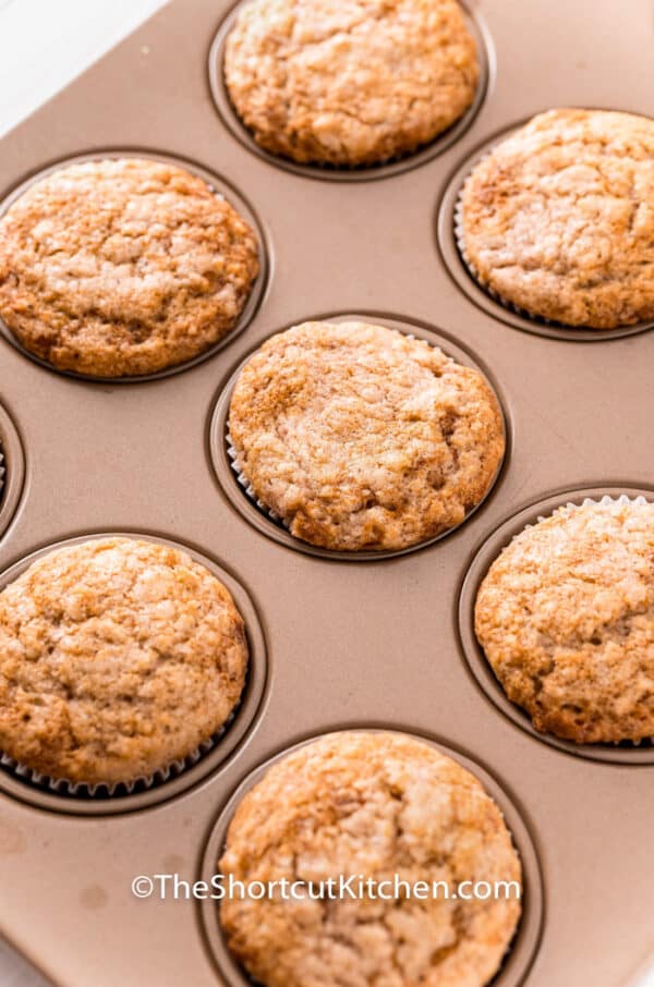 Cinnamon Sugar Muffins (Quick 15 min prep!) - The Shortcut Kitchen