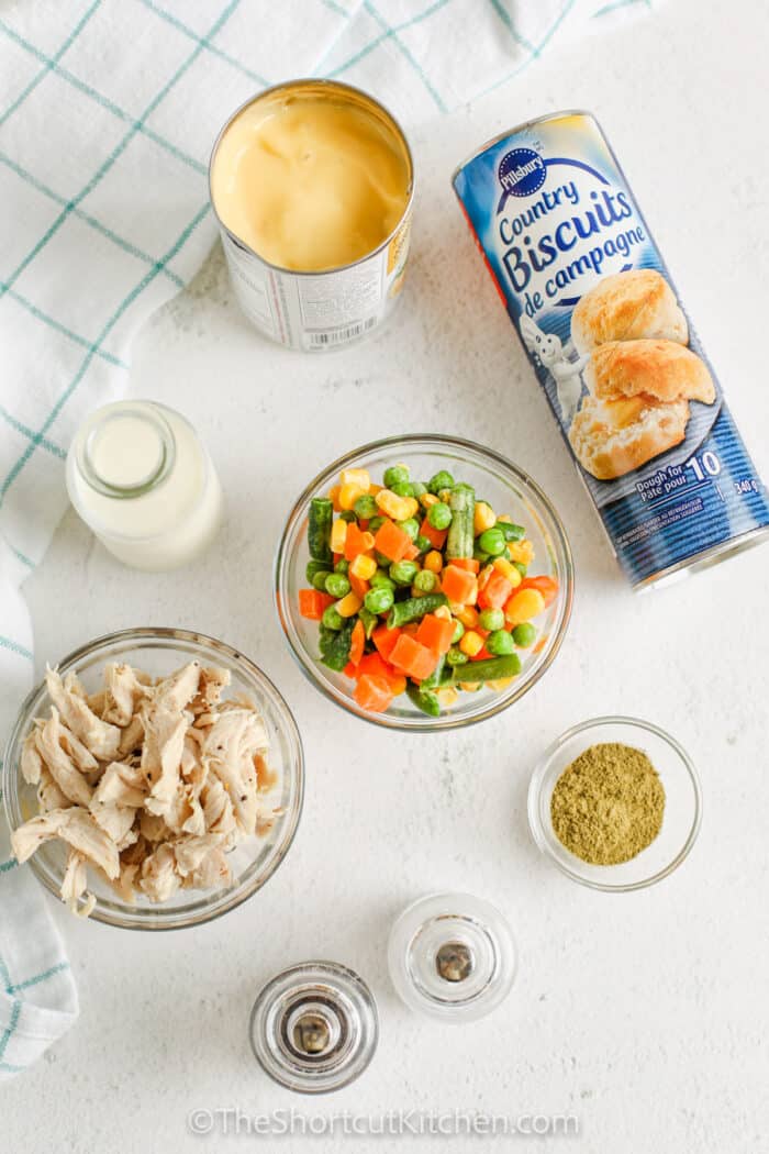 Biscuit Turkey Casserole (30 Minute Recipe!) - The Shortcut Kitchen