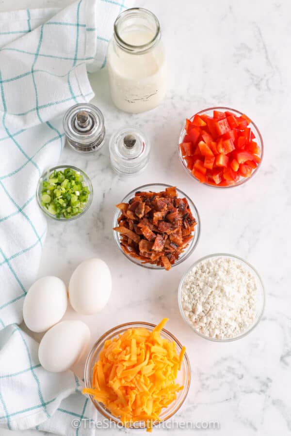 Crustless Bacon Quiche Recipe (With Bisquick Mix) - The Shortcut Kitchen
