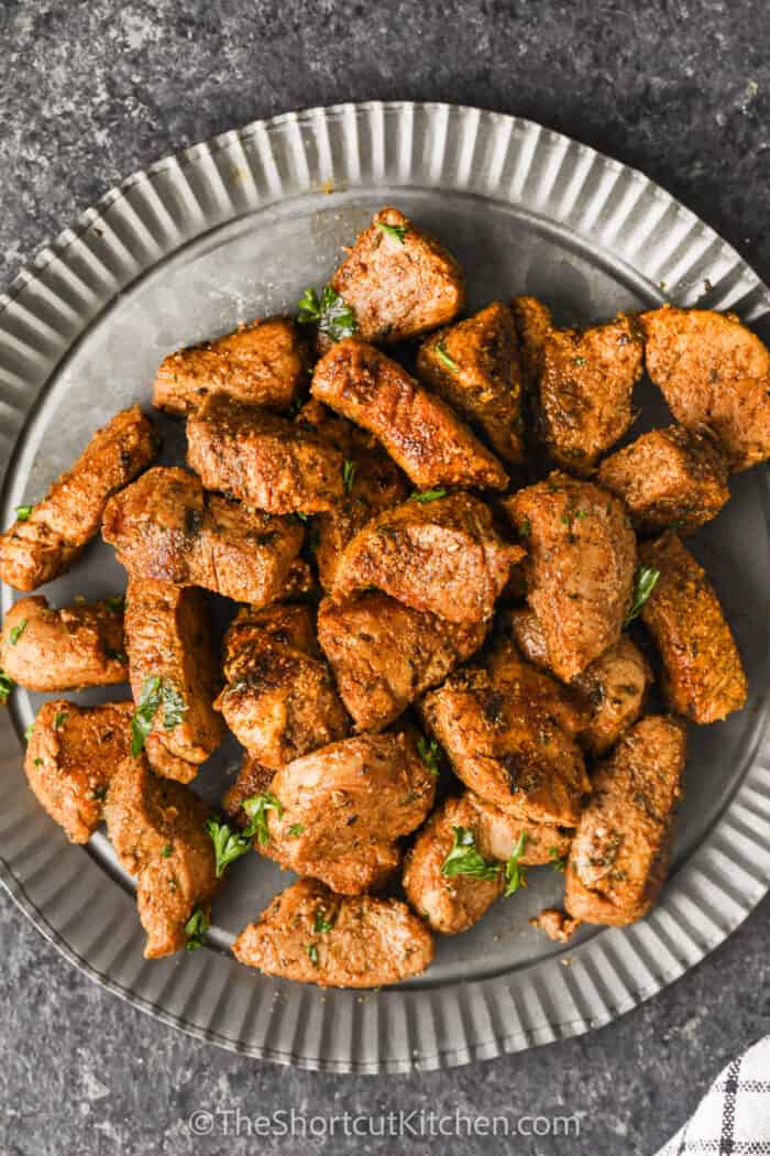 Easy Pork Bites (Quick 10 Minute Prep!) - The Shortcut Kitchen