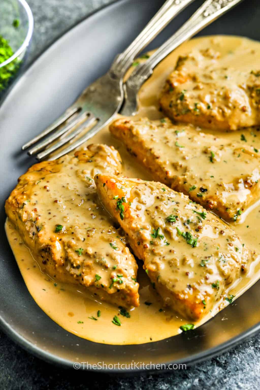 Creamy Chicken Dijon (Dinner ready in just 40 min!) - The Shortcut Kitchen