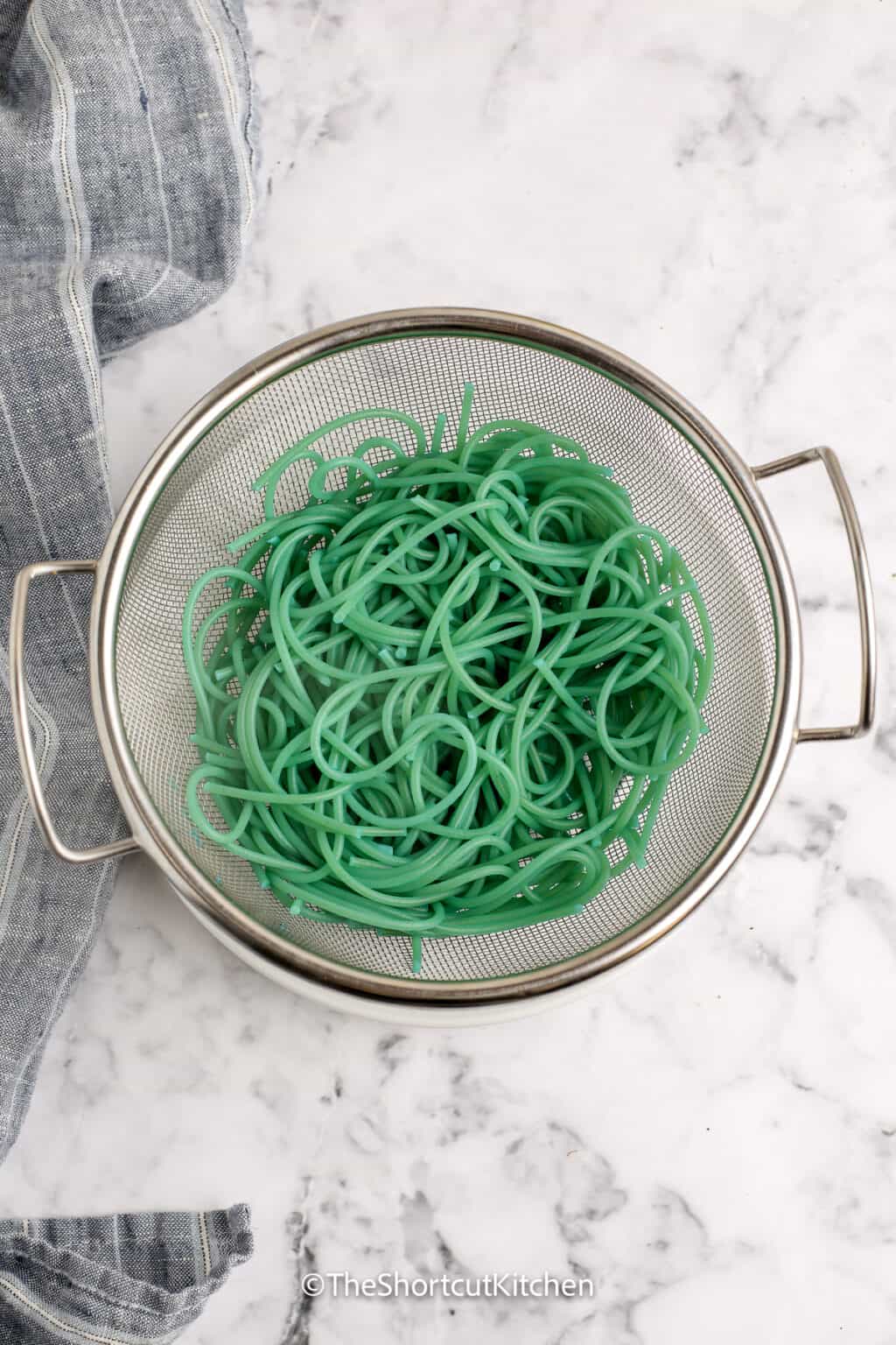 Colored Pasta Noodles