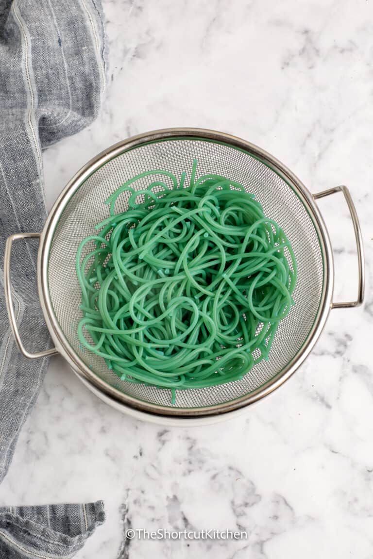 Colored Pasta Noodles
