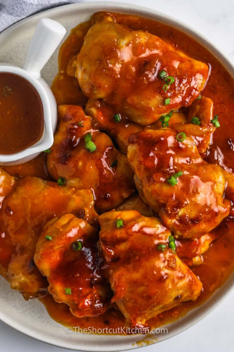 Apricot Chicken Recipe (Just 4 Ingredients!) - The Shortcut Kitchen