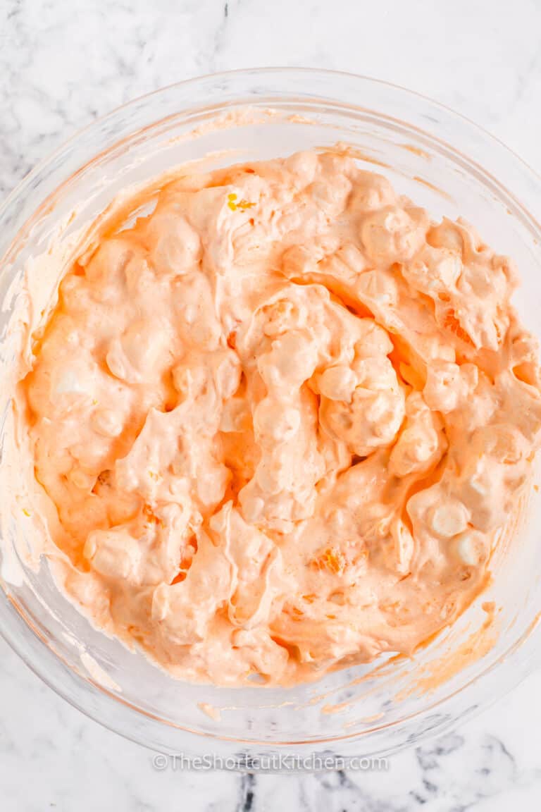 Cottage Cheese Orange Jello Salad (Easy!) - The Shortcut Kitchen