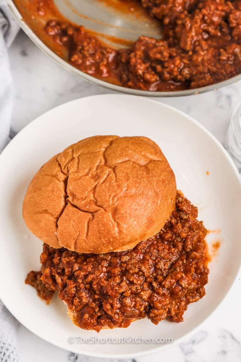 Homemade Sloppy Joe Sauce So Easy The Shortcut Kitchen Homemade Sloppy Joe Sauce So Easy The Shortcut Kitchen