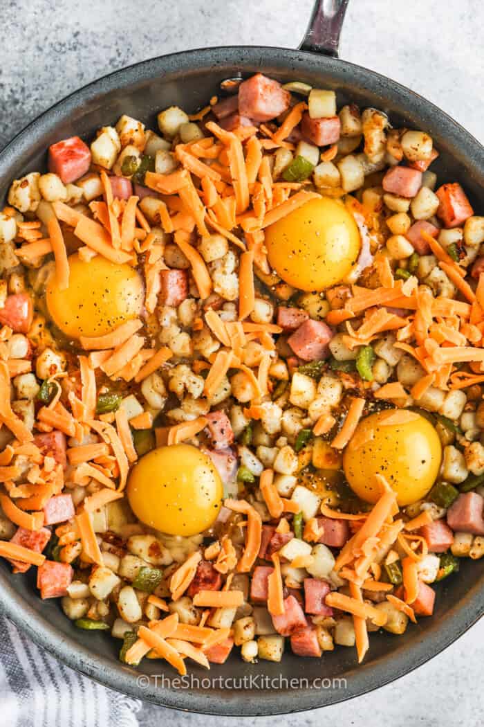 Breakfast Hash Recipe (One Skillet Meal!) - The Shortcut Kitchen