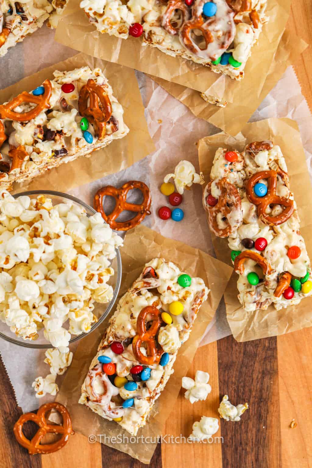 Popcorn Bars - The Shortcut Kitchen