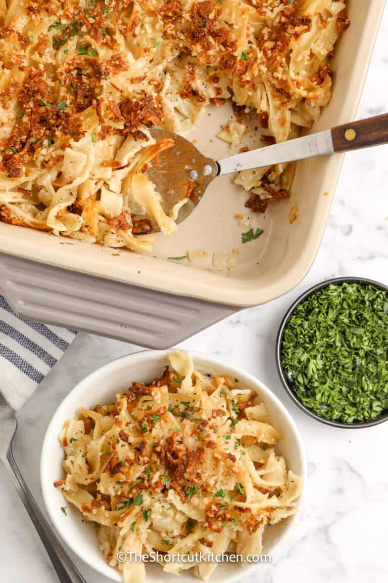 French Onion Casserole (A Savory Side!) - The Shortcut Kitchen