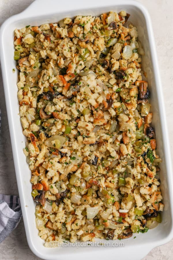 Shortcut Stuffing From A Box (So Easy!) - The Shortcut Kitchen