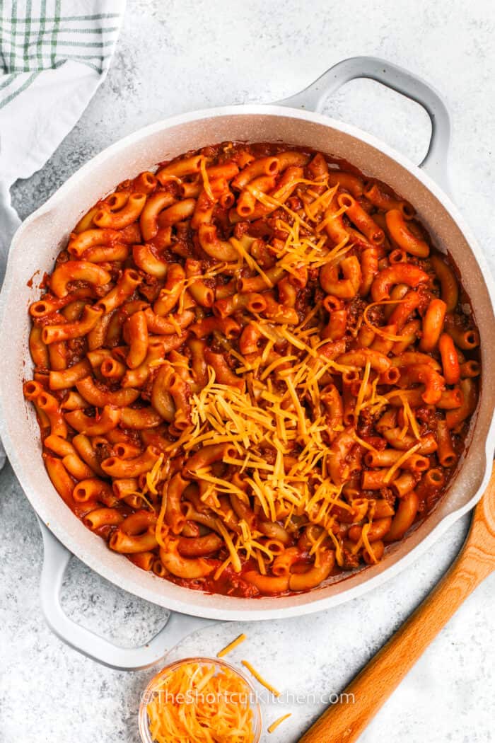 Homemade Beefaroni Recipe (Perfect For Beginners!) - The Shortcut Kitchen