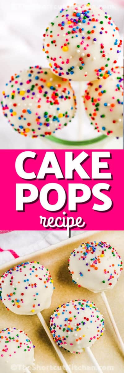 Easy Cake Pop Recipe (Perfect Hand Held Treat!) - The Shortcut Kitchen