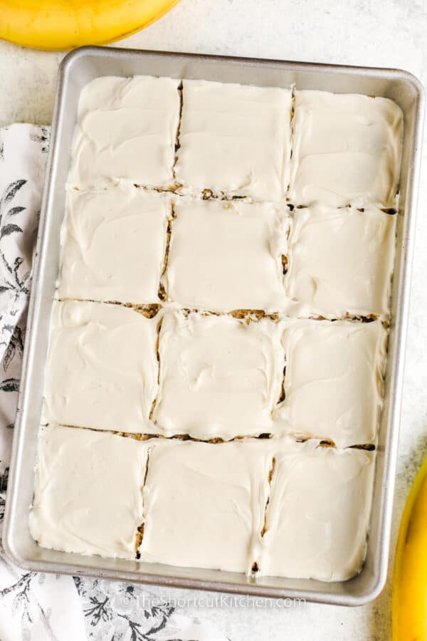 Banana Bars (Easy 15 Minute Prep!) - The Shortcut Kitchen
