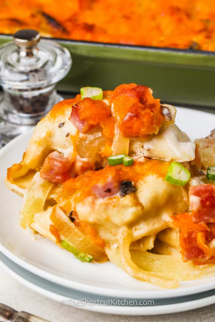 Pierogi Casserole (So Creamy And Easy!) - The Shortcut Kitchen