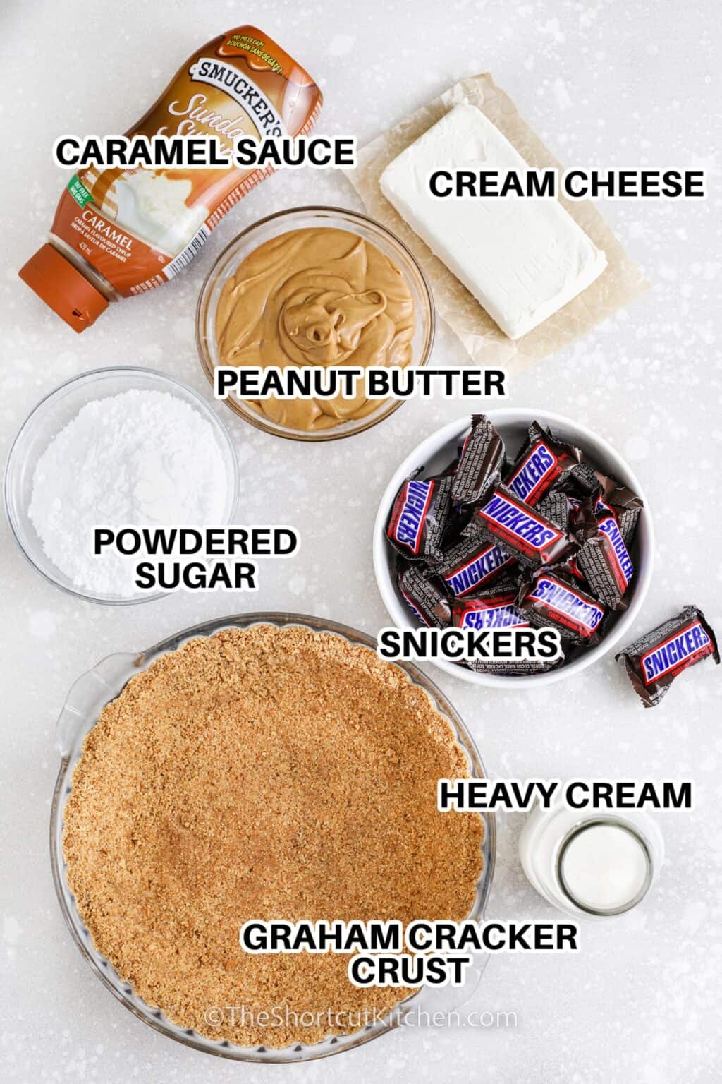 Snickers Pie (Easy Dessert Recipe!) - The Shortcut Kitchen