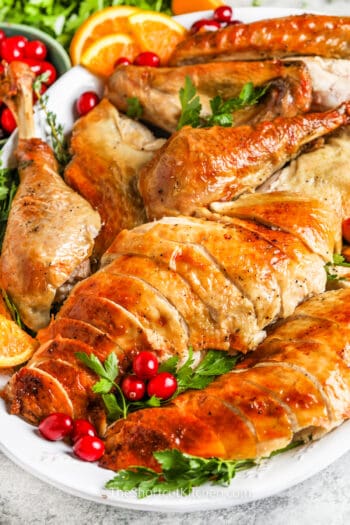 Roast Turkey Recipe Easy 15 Minute Prep The Shortcut Kitchen