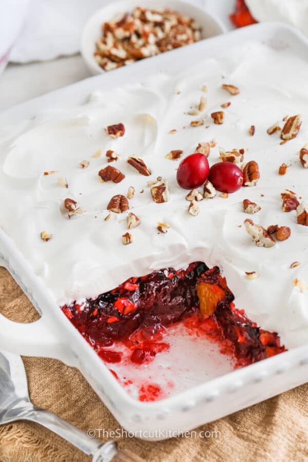 Cranberry Jello Salad (Quick And Easy 5 Ingredient Recipe!) - The ...