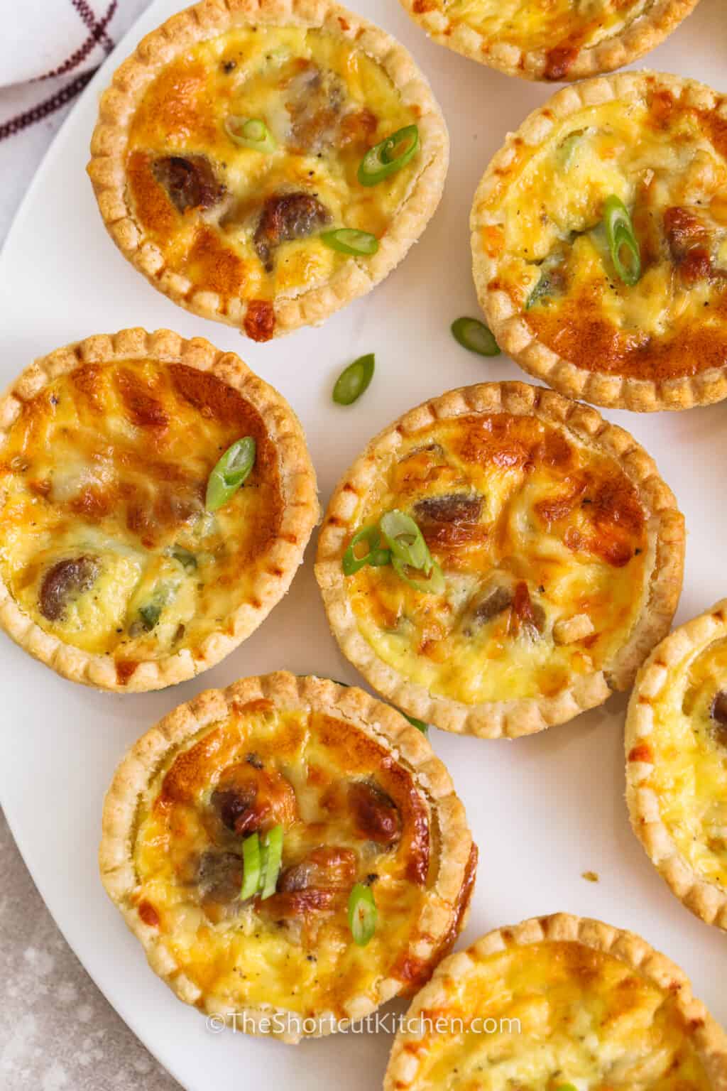 Mini Quiche Recipe (Easy 10 Minute Prep!) - The Shortcut Kitchen
