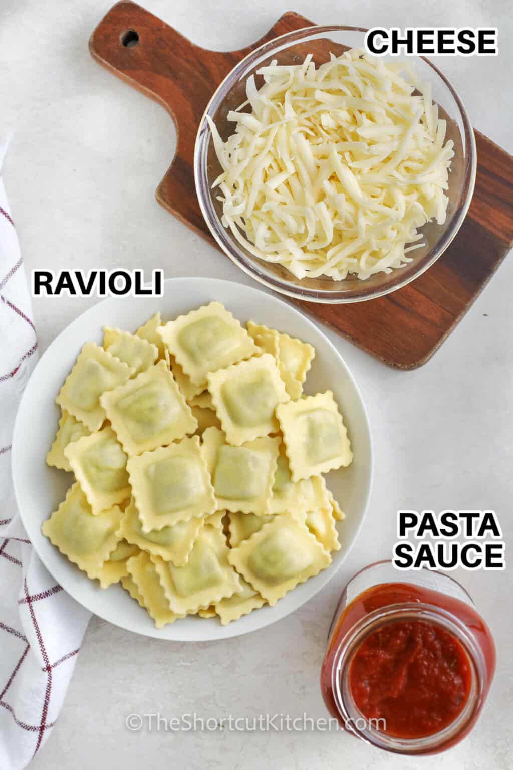 Ravioli Lasagna Recipe (Just 3 Ingredients!) - The Shortcut Kitchen