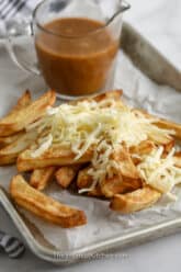 Disco Fries (With Cheese And Homemade Gravy!) - The Shortcut Kitchen