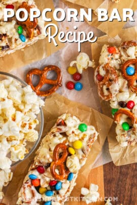 Popcorn Bar Recipe (A Sweet and Salty Hand Held Treat!) - The Shortcut ...