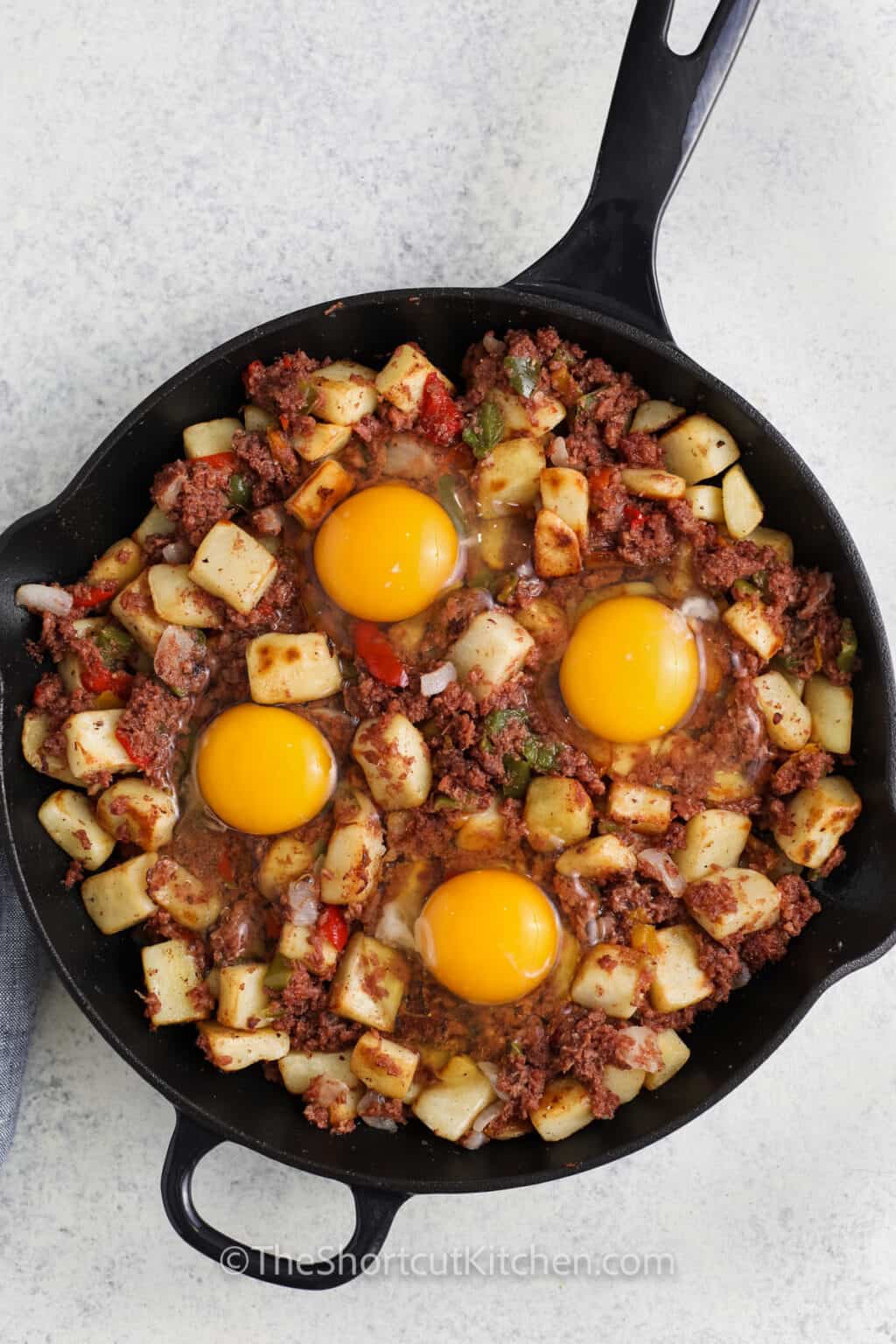 Canned Corned Beef Hash (Just 10 Minute Prep!) - The Shortcut Kitchen