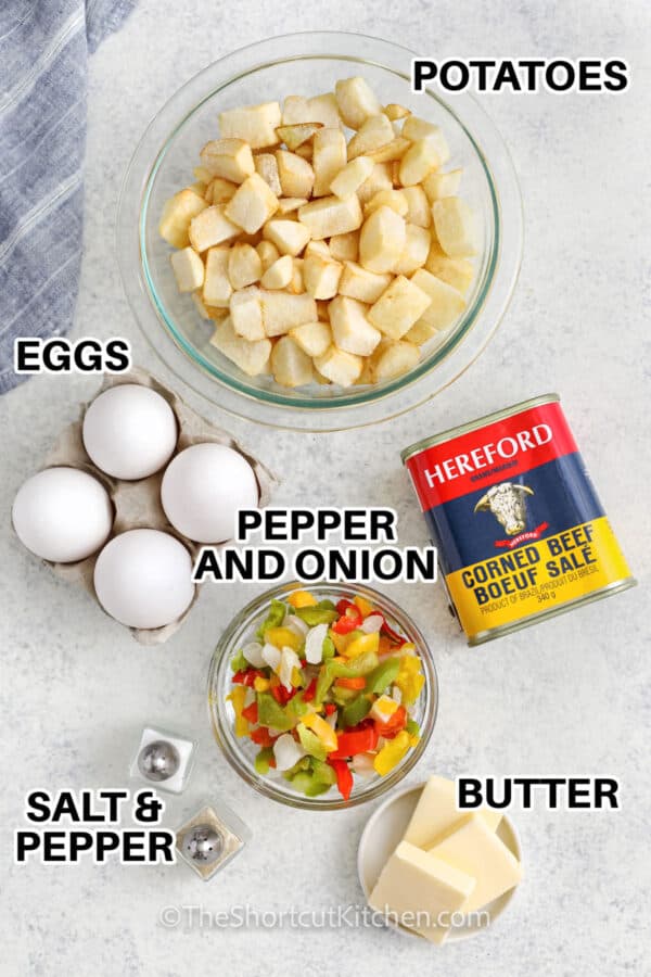 Canned Corned Beef Hash (Just 10 Minute Prep!) - The Shortcut Kitchen