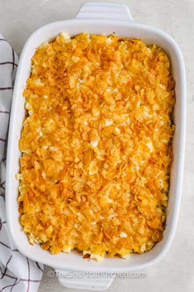 Funeral Potato Recipe(Easy Casserole!) - The Shortcut Kitchen