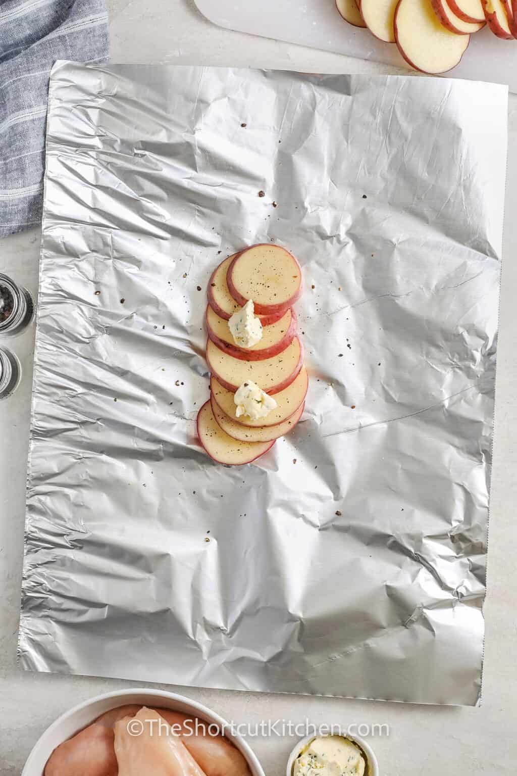 Chicken Foil Packets