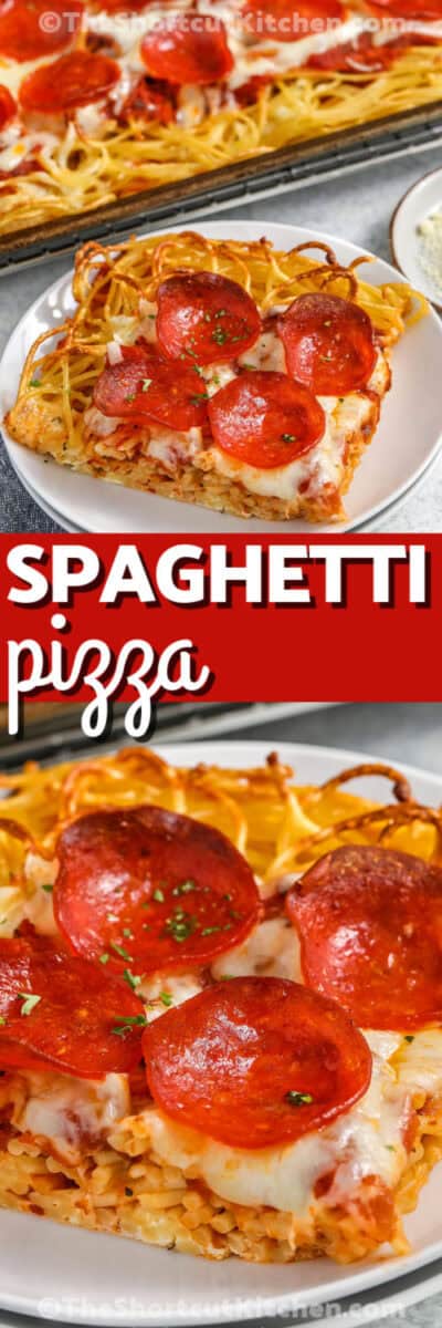 Spaghetti Pizza