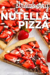 Nutella Pizza (Fun & Quick Prep!) - The Shortcut Kitchen
