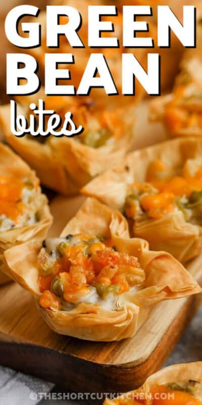 Green Bean Bites (Cheesy & Crispy) - The Shortcut Kitchen