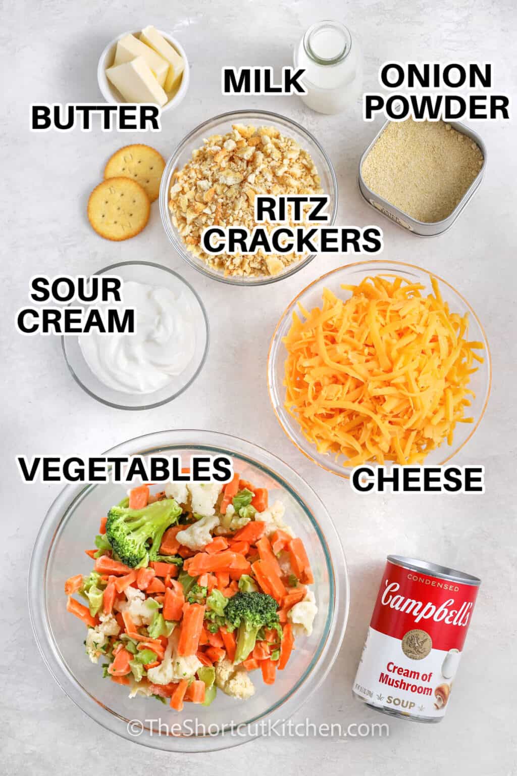 Vegetable Bake (Creamy and Crispy) - The Shortcut Kitchen