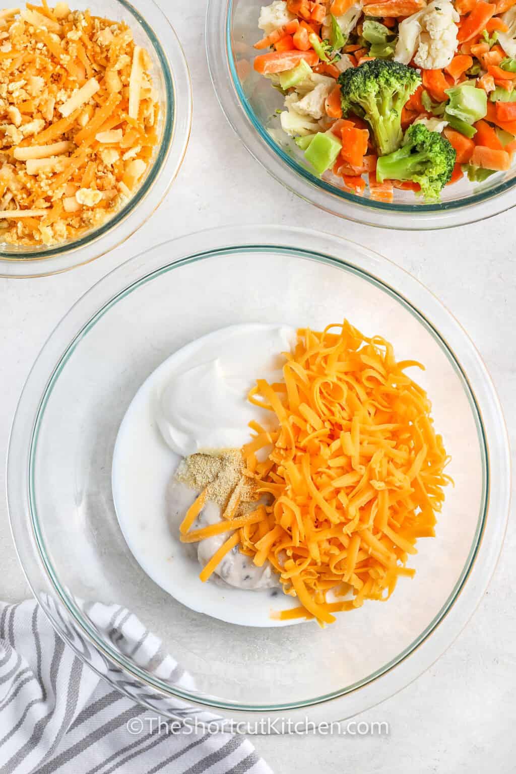Vegetable Bake (Creamy and Crispy) - The Shortcut Kitchen