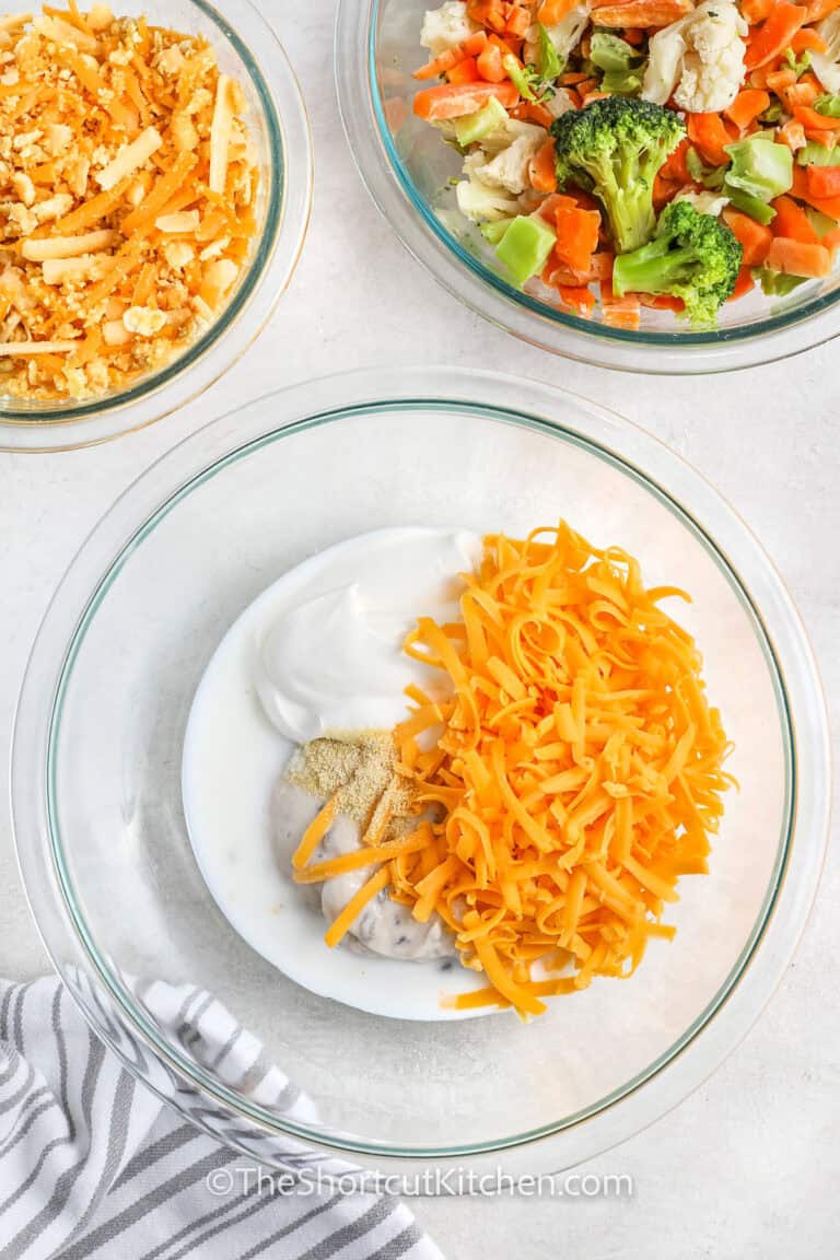 Vegetable Bake (Creamy and Crispy) - The Shortcut Kitchen