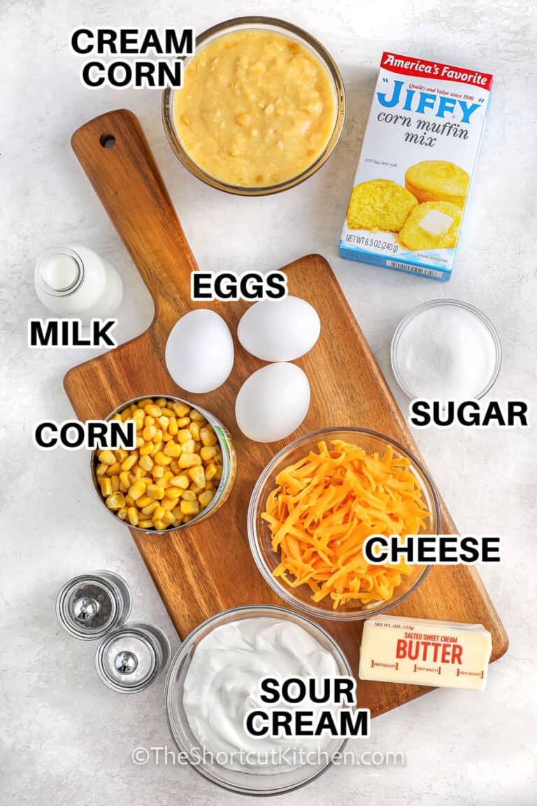 Slow Cooker Corn Pudding (Comforting and Flavorful) - The Shortcut Kitchen