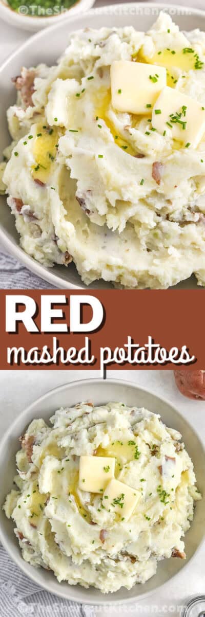 Red Mashed Potatoes (Fluffy & Creamy) - The Shortcut Kitchen