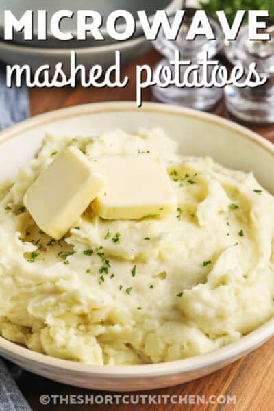 Microwave Mashed Potatoes (30 Minutes!) - The Shortcut Kitchen