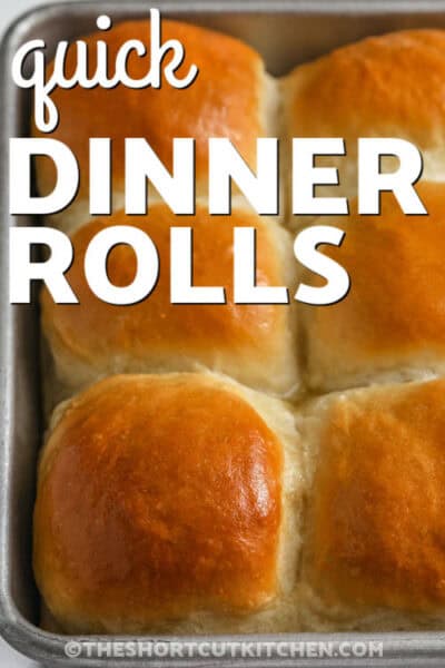 Quick Dinner Rolls (Light & Fluffy) - The Shortcut Kitchen
