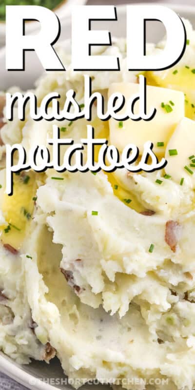 Red Mashed Potatoes (Fluffy & Creamy) - The Shortcut Kitchen