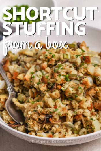 Shortcut Stuffing From A Box (So Easy!) - The Shortcut Kitchen