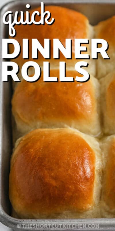 Quick Dinner Rolls (Light & Fluffy) - The Shortcut Kitchen